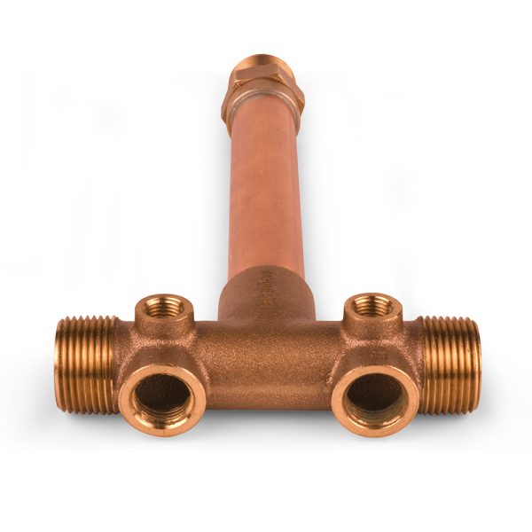 Bronze Cast Tees - Wells Water Systems